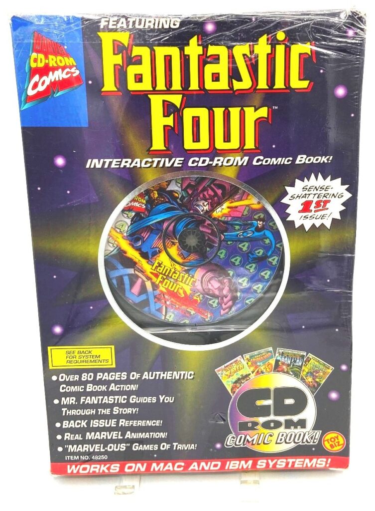 Vintage Marvel Fantastic Four CD-ROM COMICS 1st Issue! ("Featuring ...