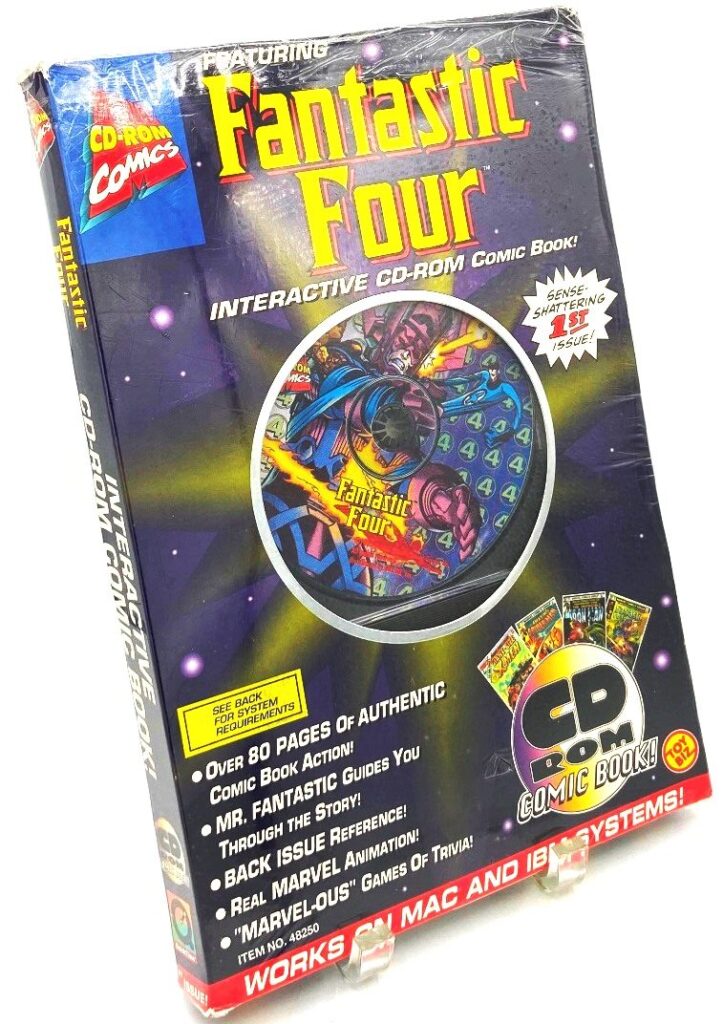 Vintage Marvel Fantastic Four CD-ROM COMICS 1st Issue! ("Featuring ...