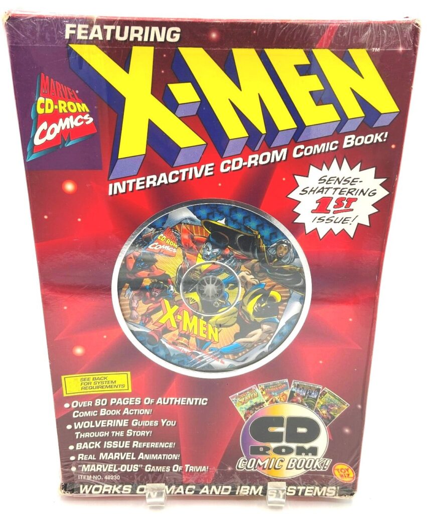 Vintage Marvel X-MEN CD-ROM COMICS 1st Issue! ("Featuring X-MEN ...