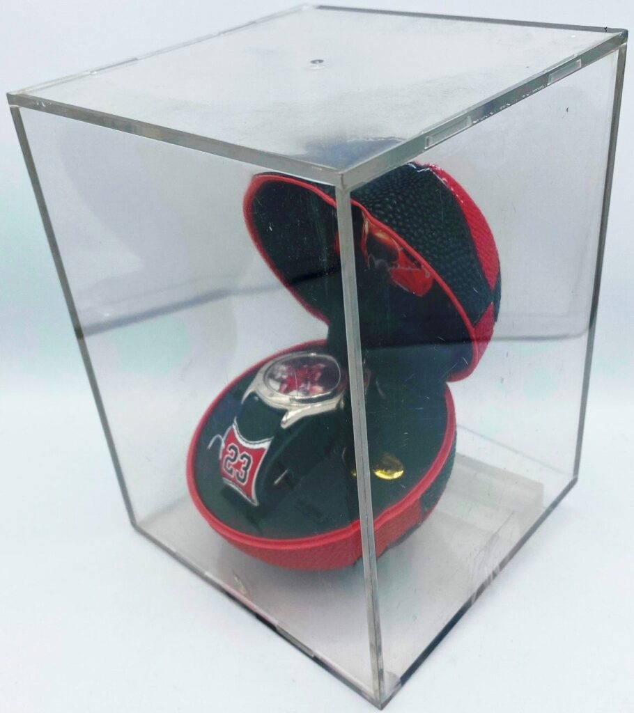 1997 Avon Michael Jordan Wristwatch-23/Authentic Replicas Display