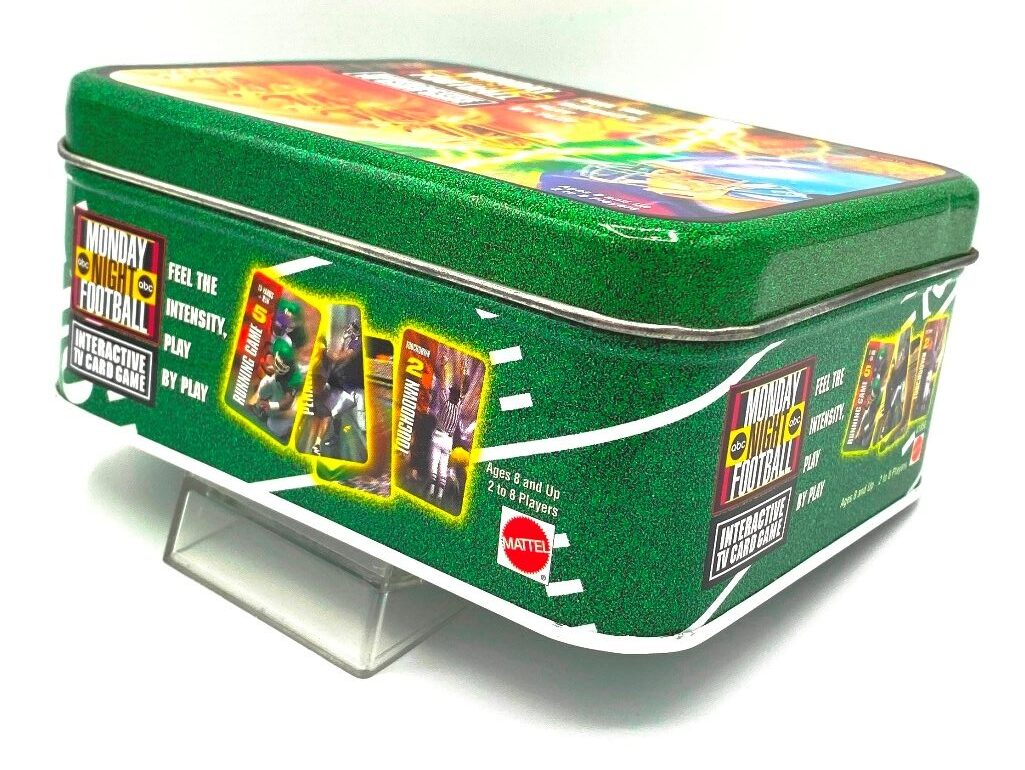 1998 ABC Sports Monday Night Football Interactive Tin-Card Game ...