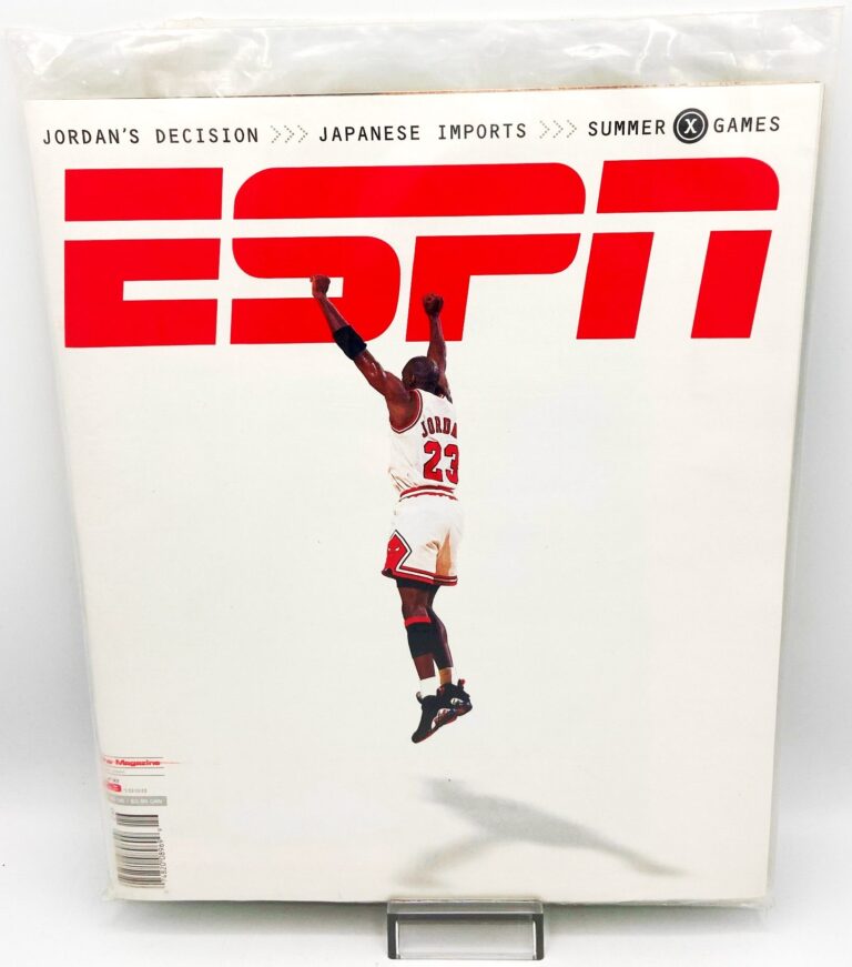 1998 ESPN Sports Jordan ("Jordan's Decision, His Work Is Done"!)