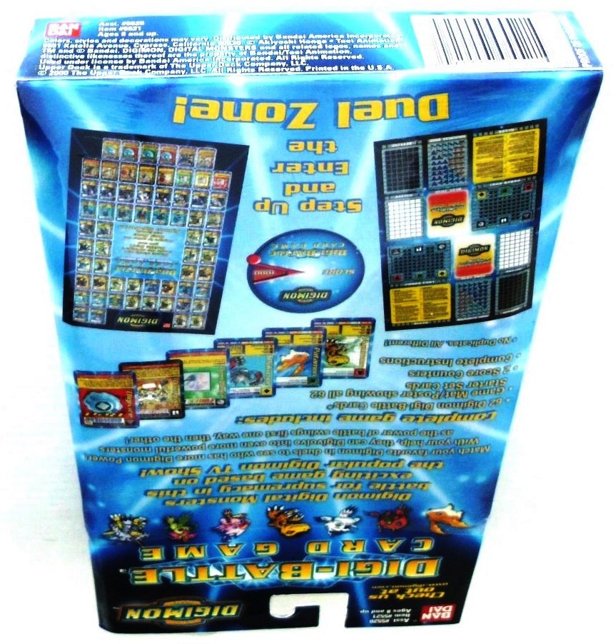 2000 Upper Deck Digimon DM Digi-Battle 1st Edition Starter Deck (2 ...
