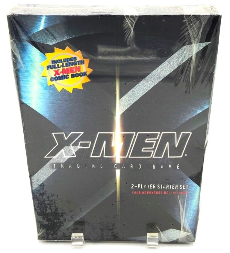 Vintage Marvel 2000 X-MEN Trading Card Game "2-Player Starter Set ...