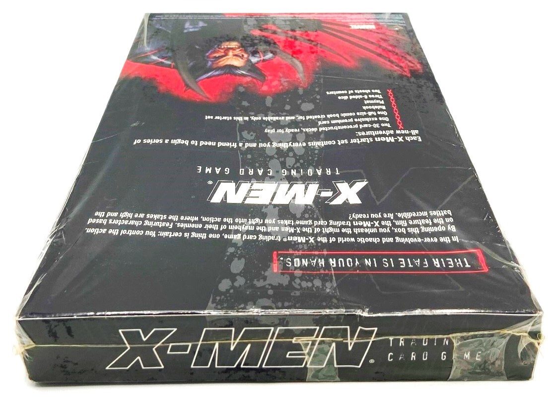 Vintage Marvel 2000 X-MEN Trading Card Game "2-Player Starter Set ...