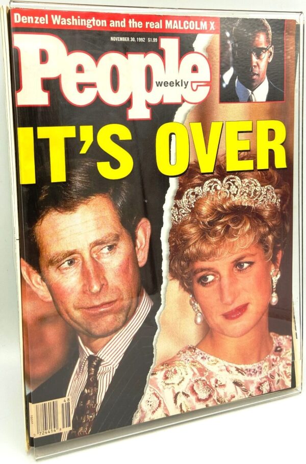 Vintage 1992 People Weekly Magazine- Princess Diana IT's OVER! Issue ...