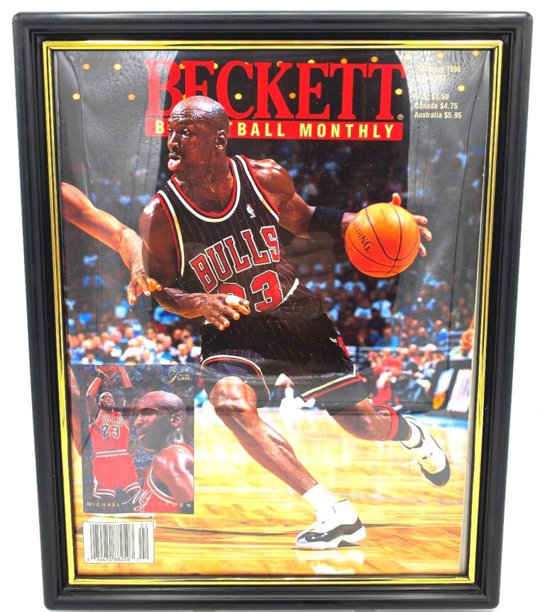 1996 Beckett NBA Michael Jordan Issue #67 ("Nike & Mikey' Bond")