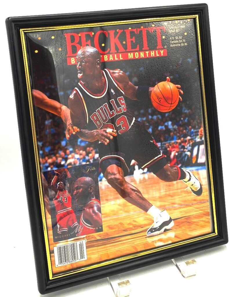 1996 Beckett NBA Michael Jordan Issue #67 ("Nike & Mikey' Bond")
