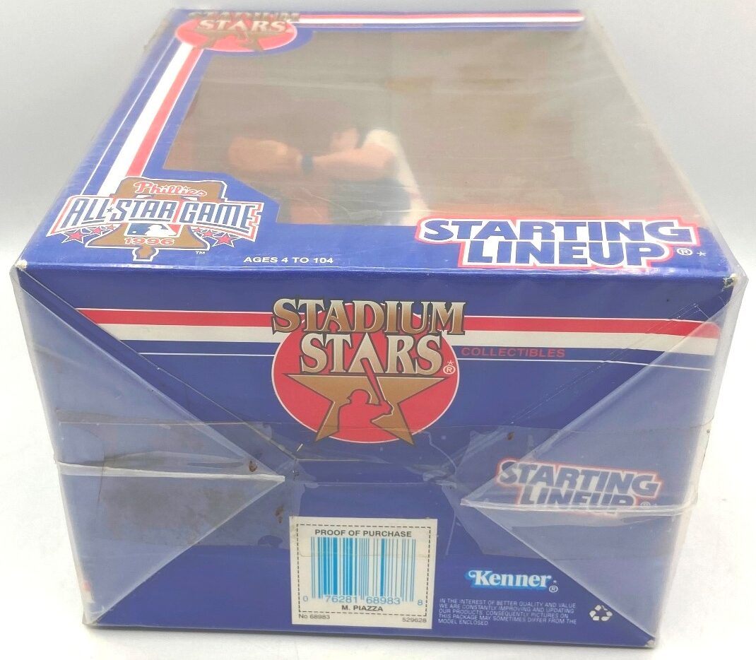 Vintage 1996 Stadium Stars Mike Piazza (“Phillies ALL-STAR GAME 1996 Veterans Stadium”) Starting ...