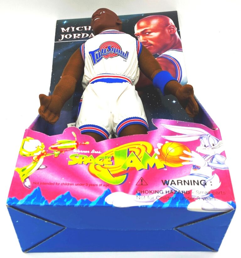 1996 WB Space Jam Michael Jordan 11" Soft Cloth Tune Squad Figure