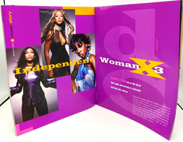 Vintage 2001 Bullseye Monthly Magazine- Independent Women! Destiny's ...