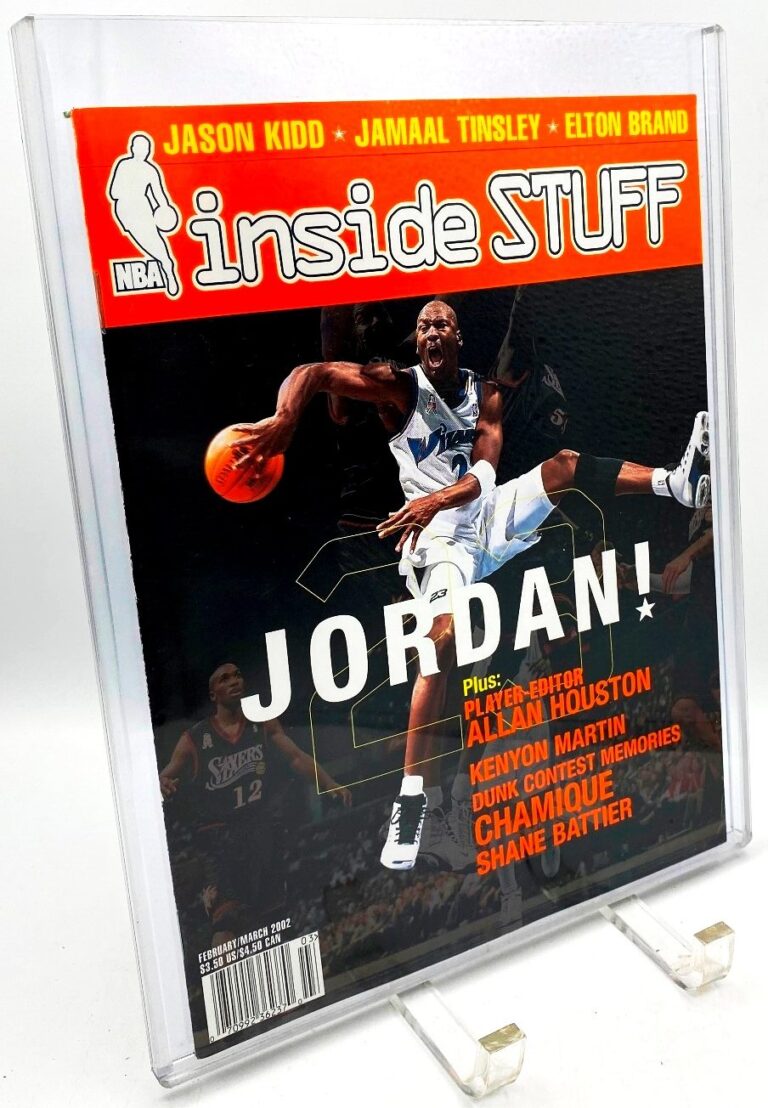 2002 NBA Inside Stuff Jordan Dunk Contest Memories Feb-Mar Issue