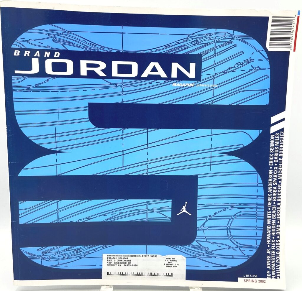 Vintage 2002 Jordan Brand Magazine Premiere Issue "Sport Style Success ...