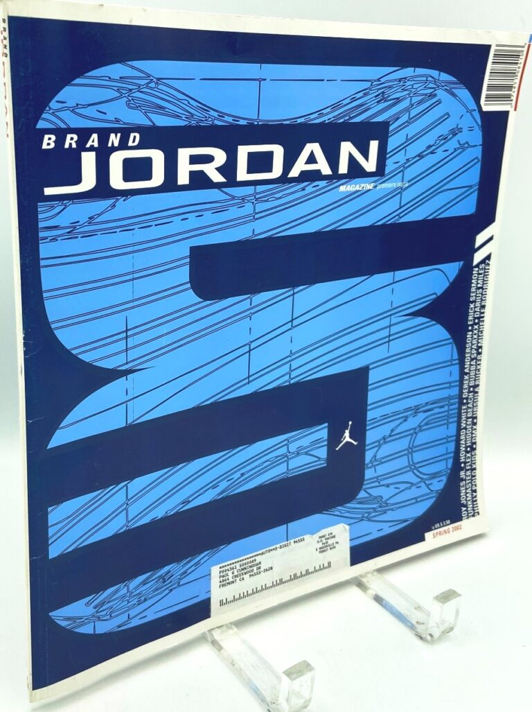 Vintage 2002 Jordan Brand Magazine Premiere Issue "Sport Style Success ...