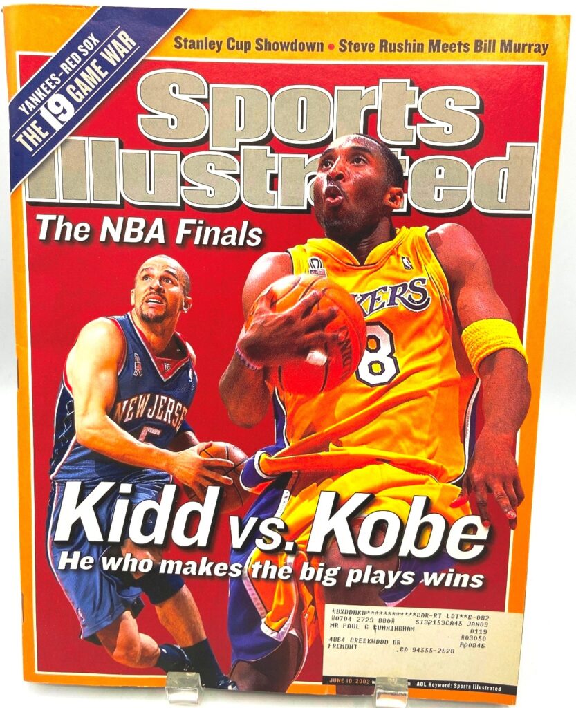 2002 SI The NBA Finals Kidd vs. Kobe "EAST VS WEST Match-Up"