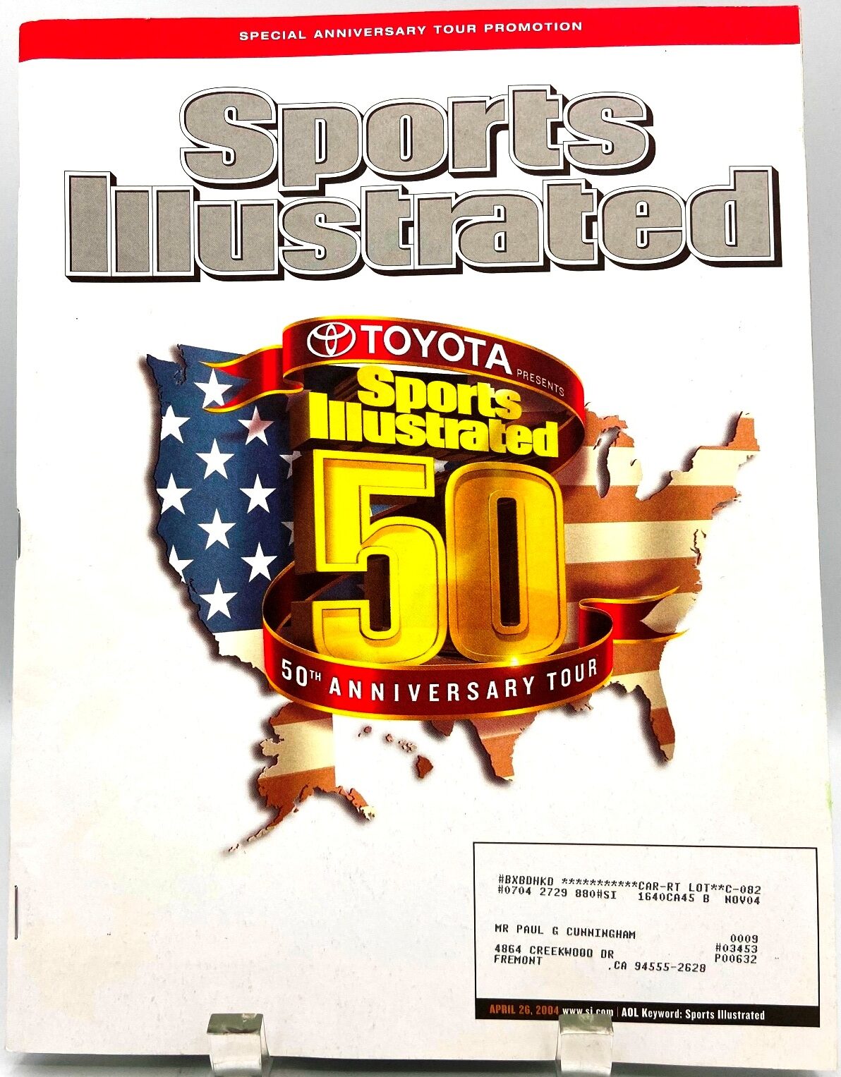 Vintage 2004 Sports Illustrated Special 50th Anniversary Tour (1954 ...