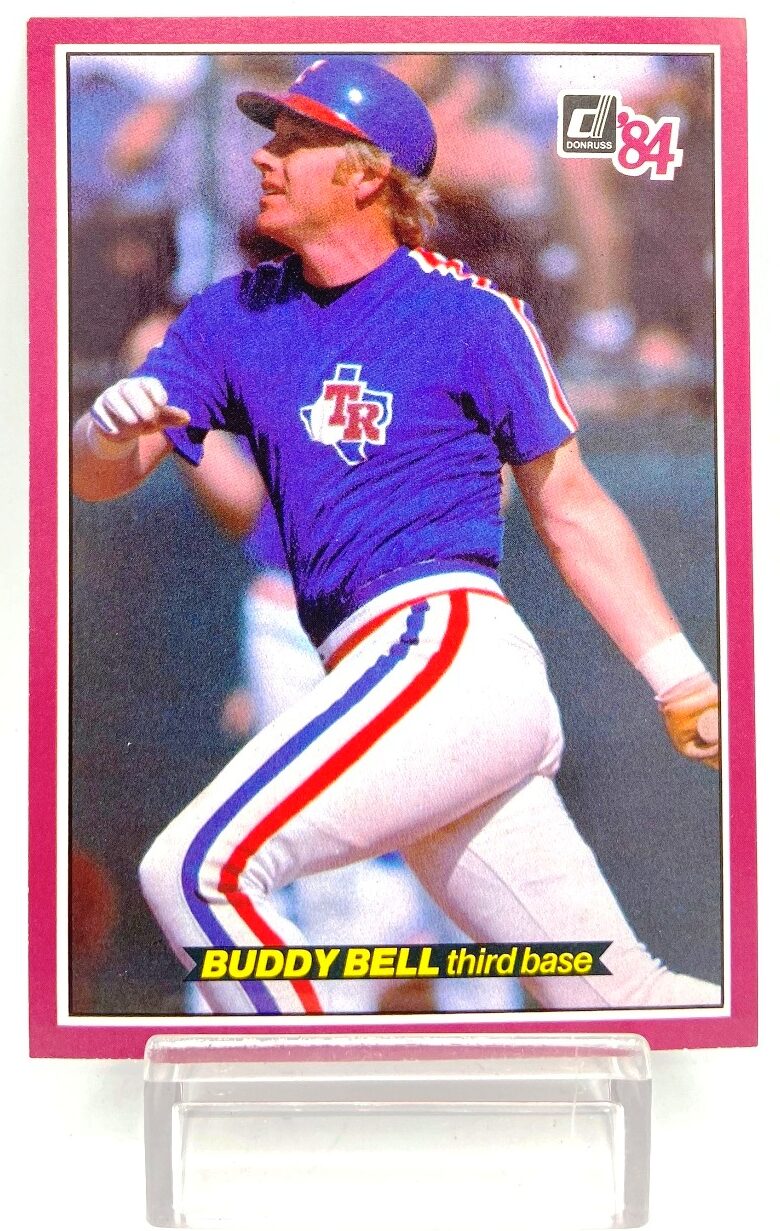 Vintage 1984 Donruss MLB Action All Stars Buddy Bell Card #12 ('84 ...