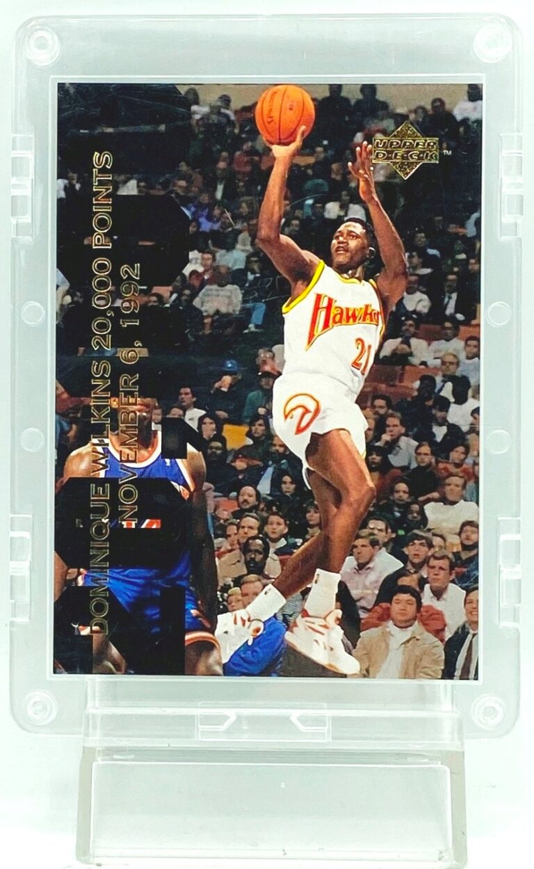 1993 UD SP Gold Dominique Wilkins/Michael Jordan #SP2 (20k Pts)