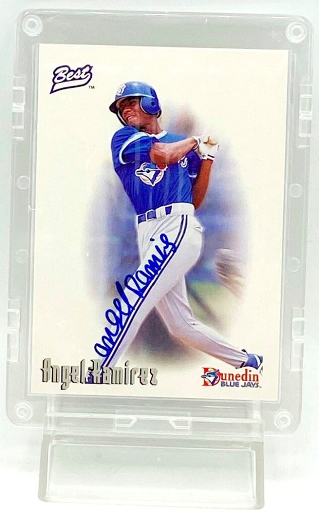 Vintage 1996 Best Prospects Authentic Autograph Angel Ramirez -Team ...