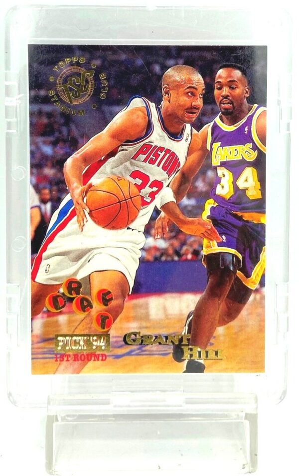 Vintage 1994 Topps Stadium Club Draft Pick '94 Grant Hill Rookie Card ...