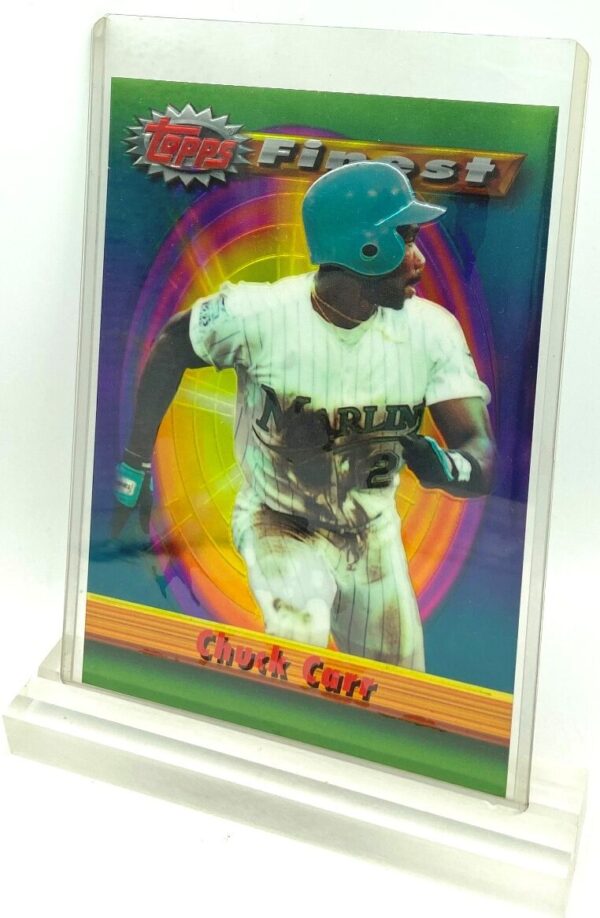 Vintage 1994 Topps Finest MLB Chuck Carr Card #8 (Marlins-Finest ...