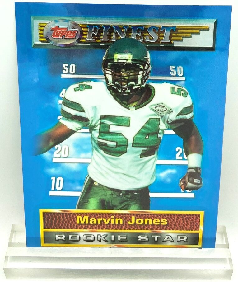 Vintage 1994 Topps Finest NFL Marvin Jones Card #200 "ROOKIE STAR" (New ...