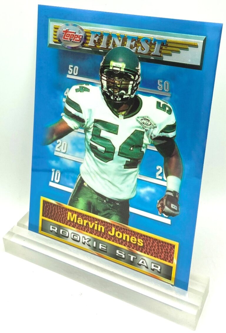 Vintage 1994 Topps Finest NFL Marvin Jones Card #200 "ROOKIE STAR" (New ...