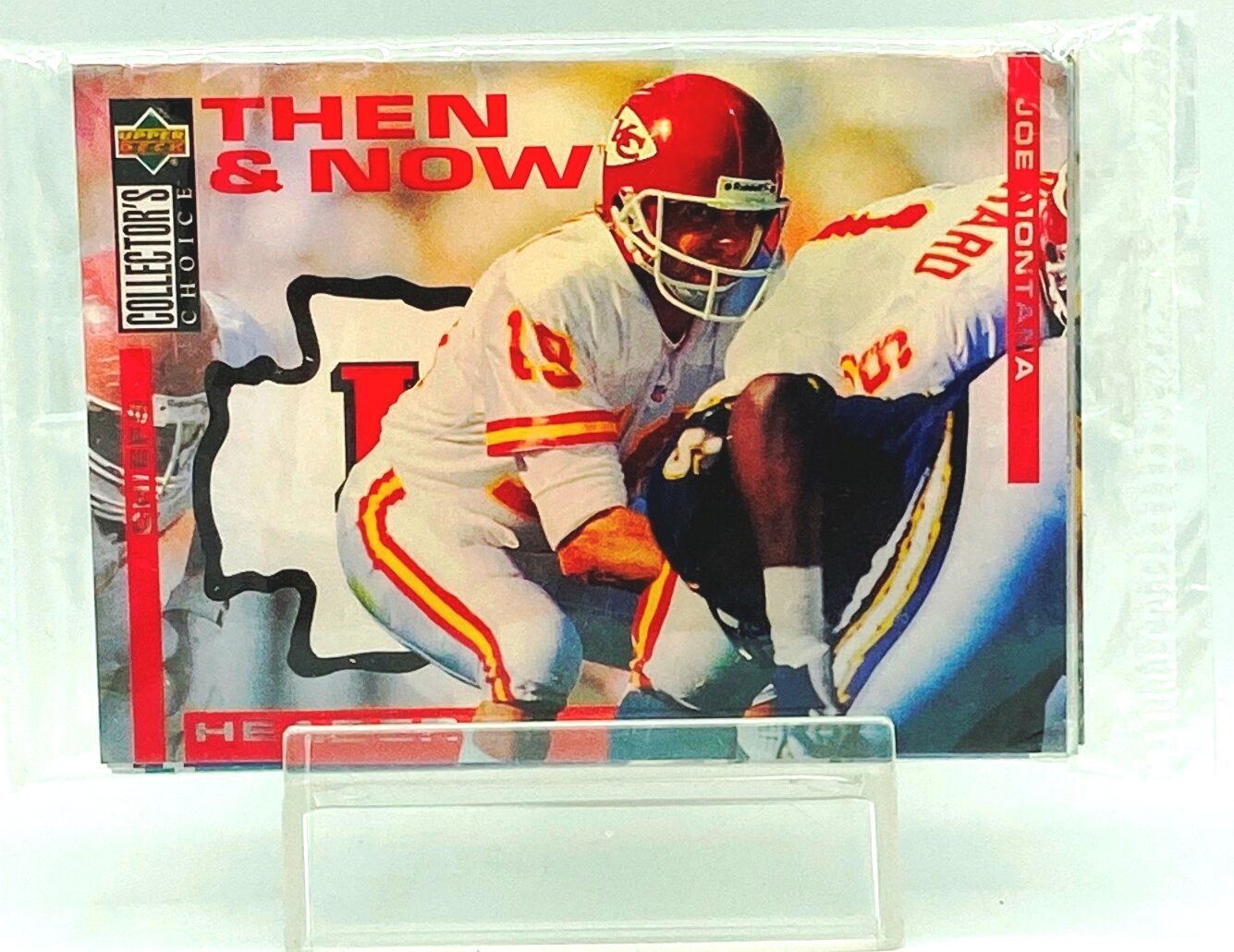 Vintage 1994 Upper Deck Collector's Choice NFL Then And Now 8-Card ...