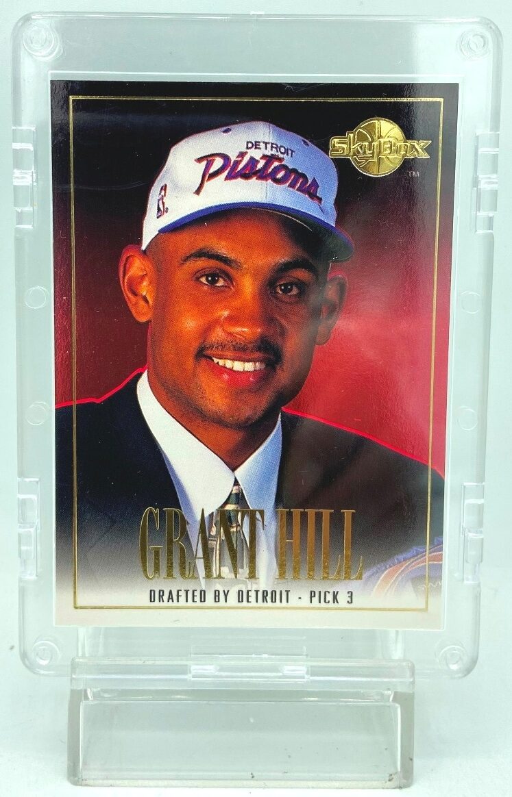 Vintage 1995 Skybox Rookie Card NBA Grant Hill Card #DP3 NBA Draft Pick ...