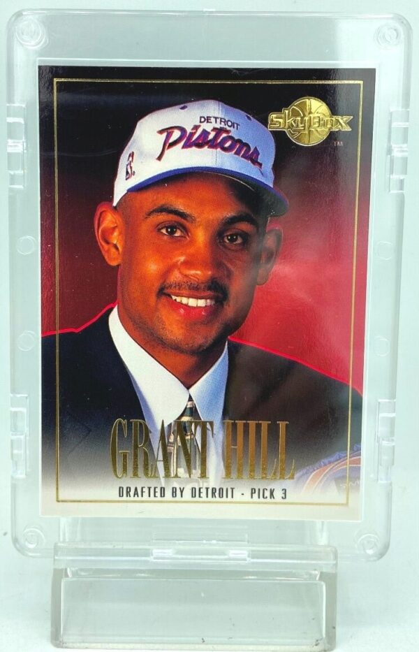 Vintage 1995 Skybox Rookie Card NBA Grant Hill Card #DP3 NBA Draft Pick ...