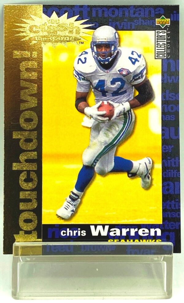 Vintage 1995 UD Collector's Choice You Crash The Game NFL Gold ...