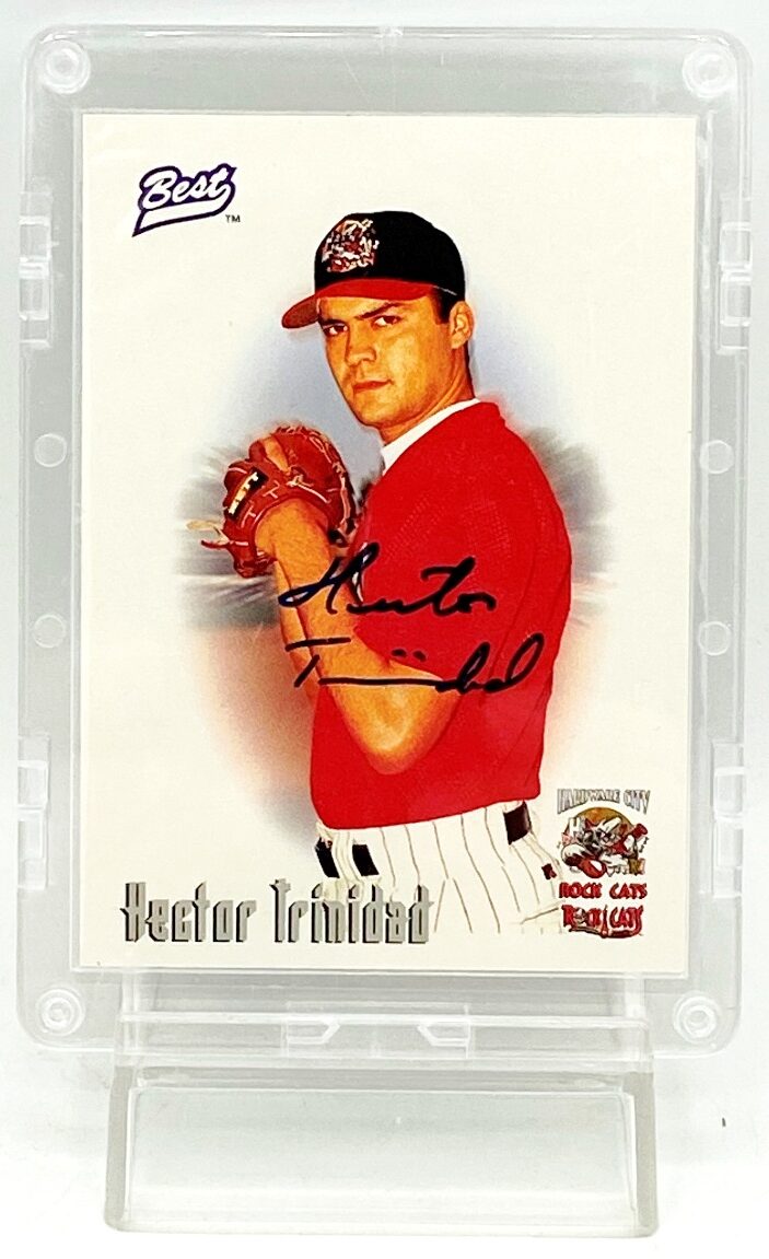 Vintage 1996 Best Prospects Authentic Autograph Hector Trinidad-Team ...