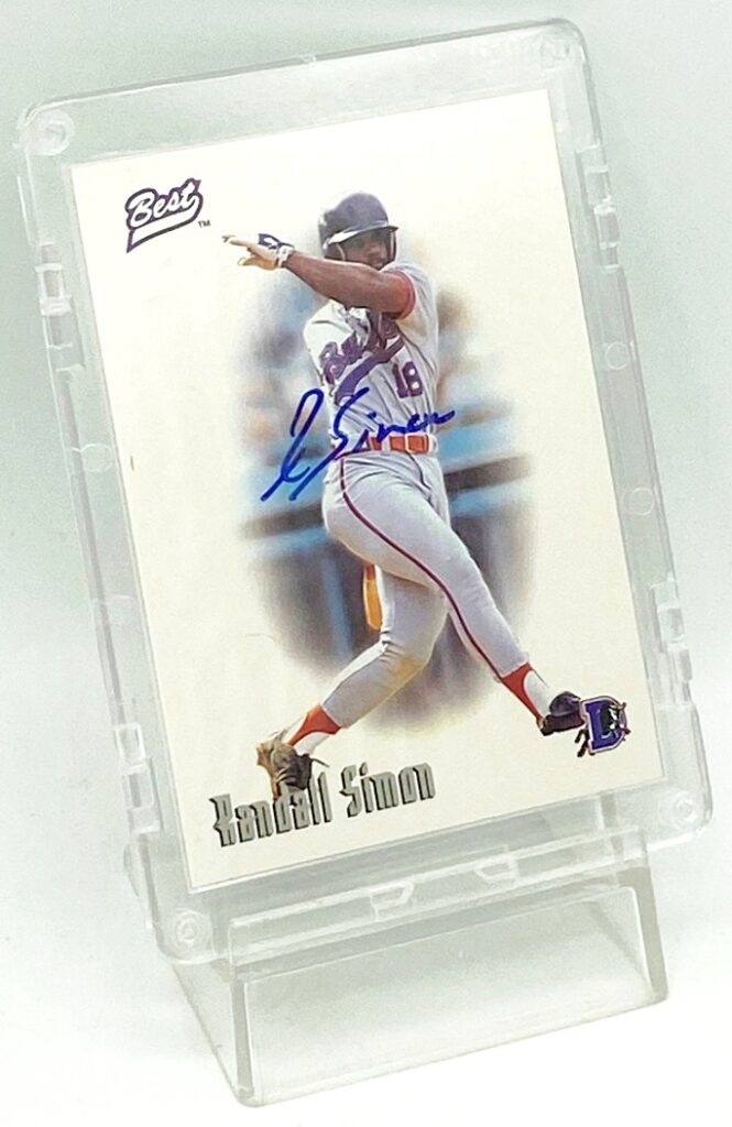 1996 Best Prospects Authentic Randall Simon Autograph (Minors)