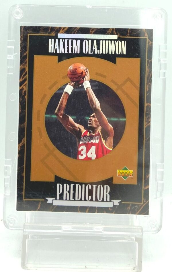 Vintage 1996 Upper Deck NBA Predictor Redemption Hakeem Olajuwon Insert ...