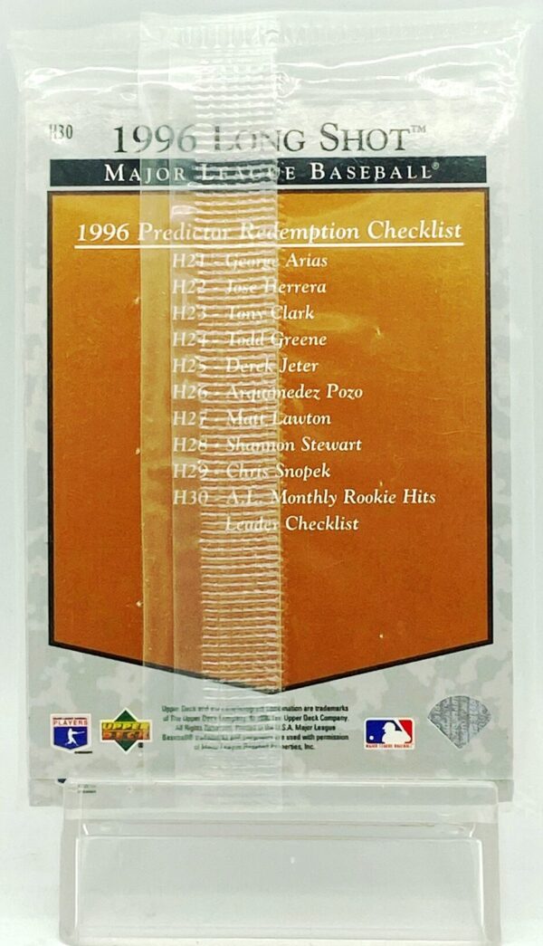 Vintage 1996 Upper Deck MLB Predictor 1996 Redemption 10-Card Set ...