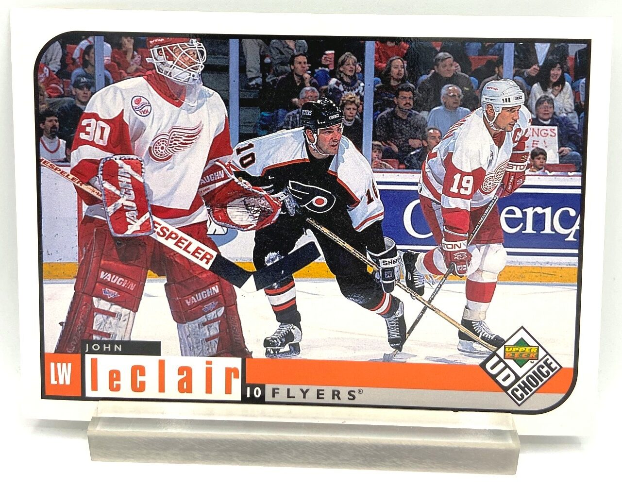 Vintage 1998 UD Choices John LeClair Card #3 of #5 Perennial All-Star ...