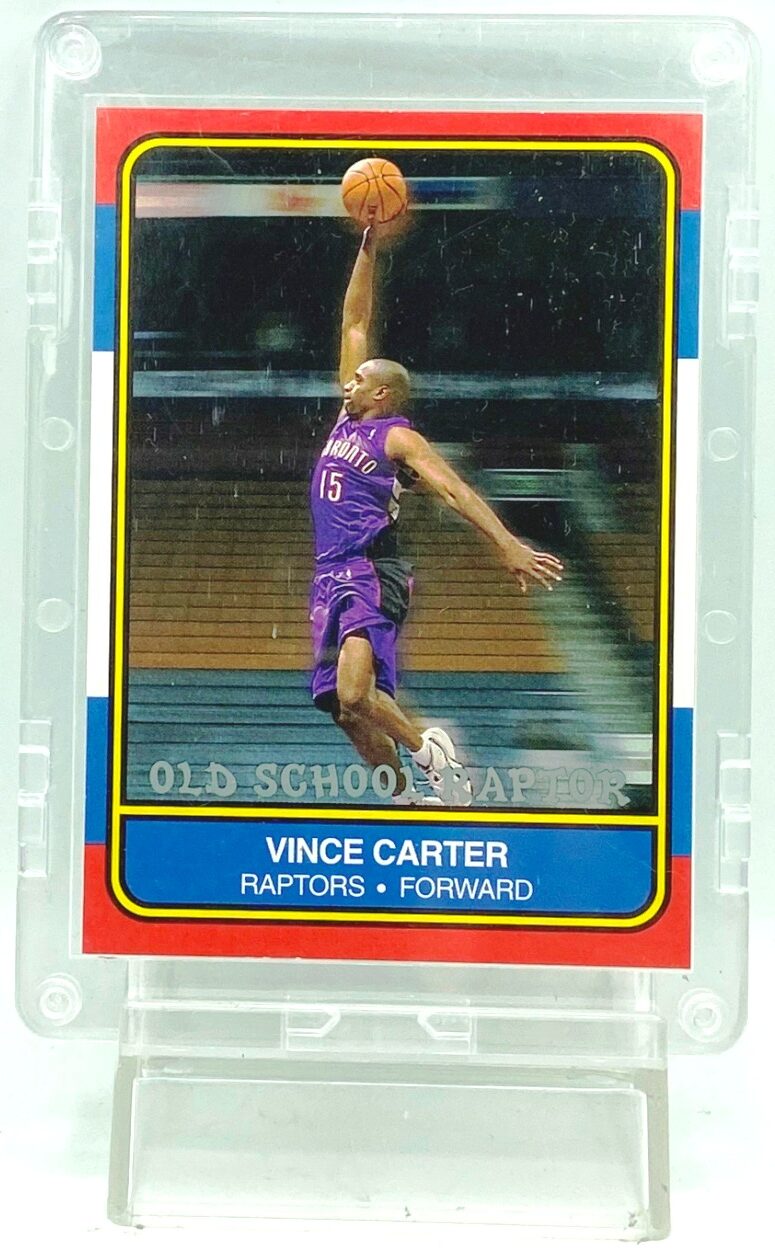 Vintage 2000-01 Fleer Tradition Old School Raptor Vince Carter Retro ...