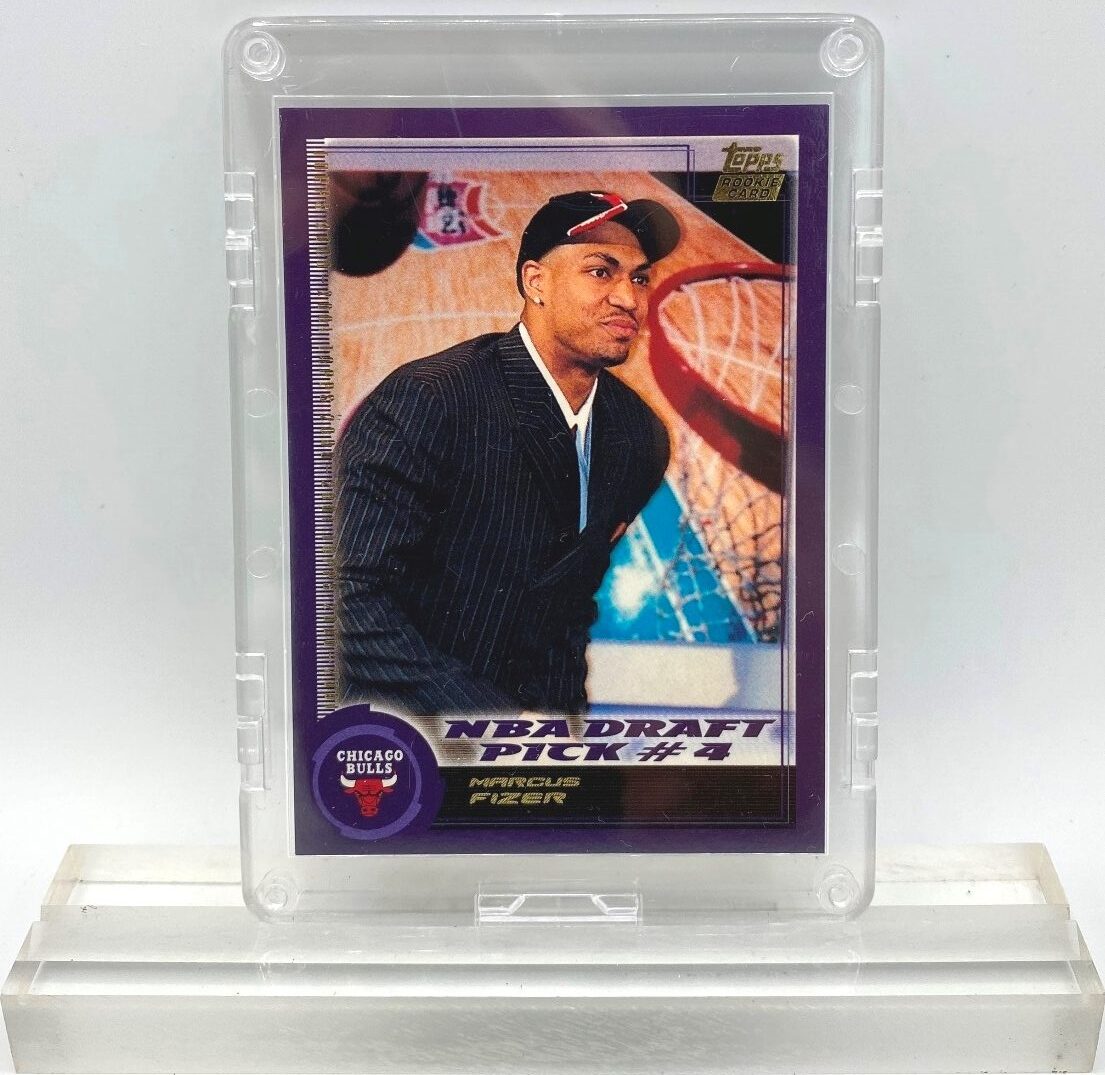 Vintage 2000 Topps Rookie Card NBA Marcus Fizer Card #128 NBA Draft ...