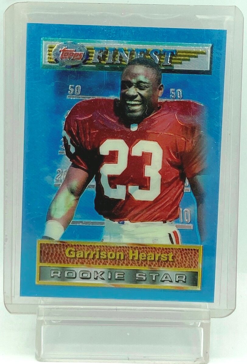 Vintage 1994 Topps Finest Rookie Star Garrison Hearst Card #218 RB ...