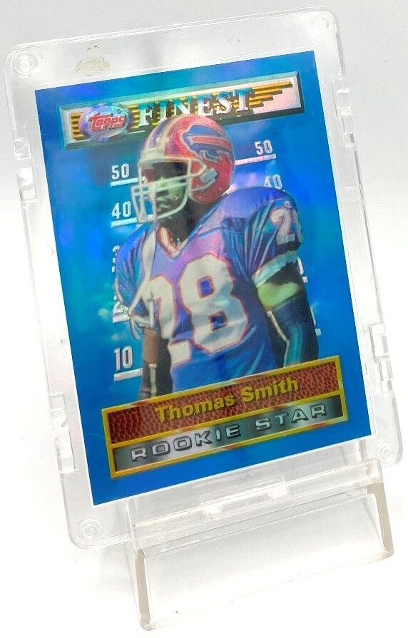 Vintage 1994 Topps Finest Refractor Rookie Star Thomas Smith Card #201 ...