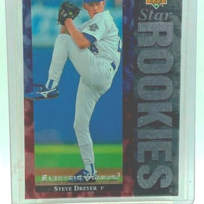 Vintage 1994 Upper Deck Star Rookies Electric Diamond Steve Dreyer ...