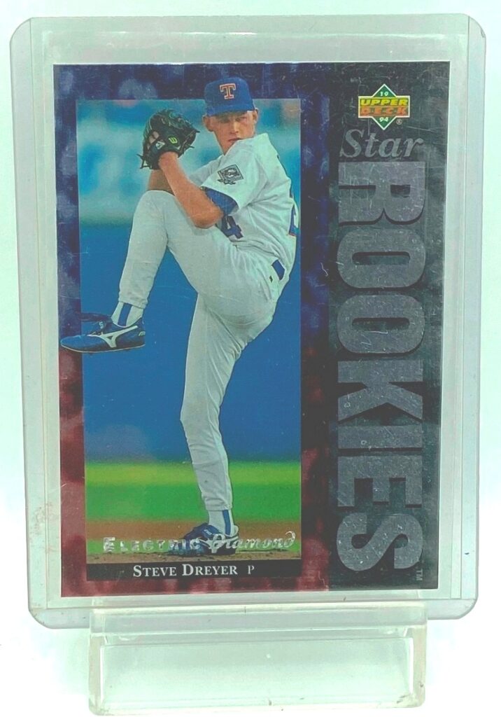 Vintage 1994 Upper Deck Star Rookies Electric Diamond Steve Dreyer ...