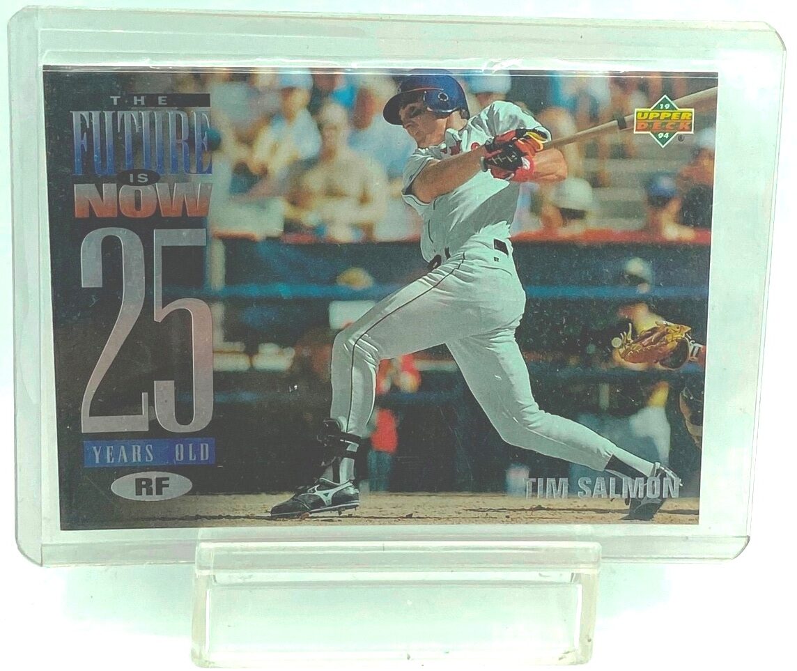 Vintage 1994 Upper Deck The Future Is Now Tim Salmon Card #54 ("25 ...