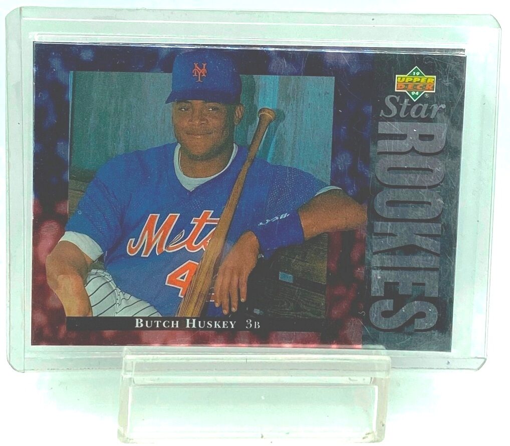 Vintage 1994 Upper Deck Star Rookies Butch Huskey Rookie Card #17 ...
