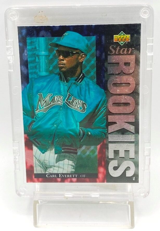 Vintage 1994 Upper Deck Star Rookies Carl Everett Rookie Card #11 ...