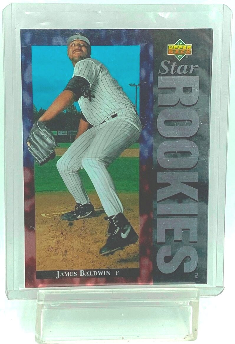 Vintage 1994 Upper Deck Star Rookies James Baldwin Rookie Card #3 ...