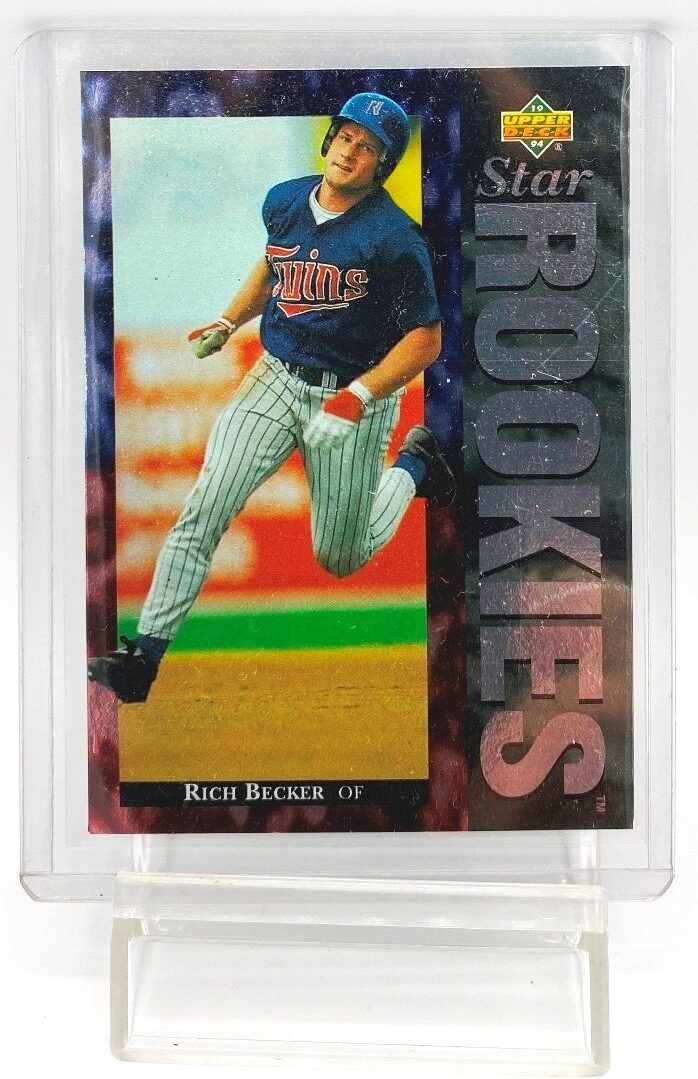 Vintage 1994 Upper Deck Star Rookies Rich Becker Rookie Card #4 ...