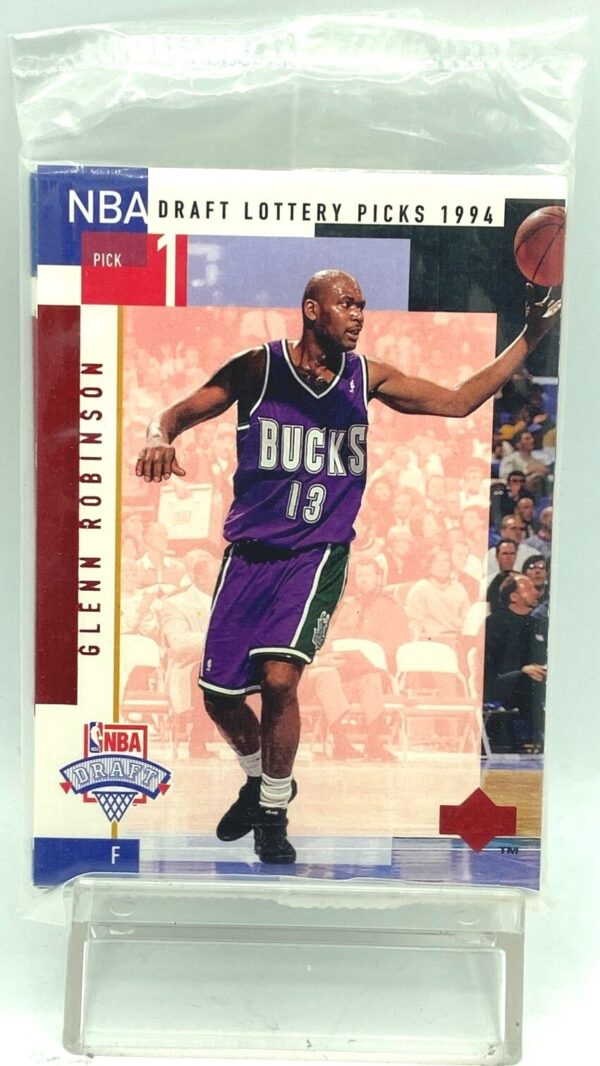 Vintage 1994 Upper Deck NBA Draft Lottery Picks 10-Card Redemption Set "Glen Robinson-Red Script ...