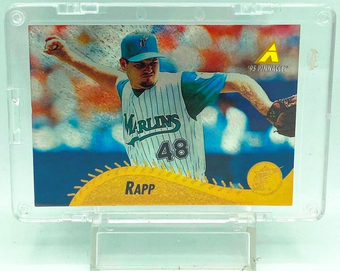 Vintage 1995 Pinnacle Museum Collection Pat Rapp Card #198 Team ...