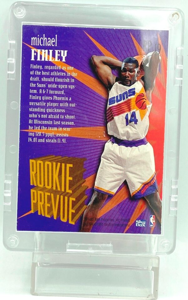 Vintage 1995 Skybox Rookie Preview Michael Finley Card #RP19 Insert ...